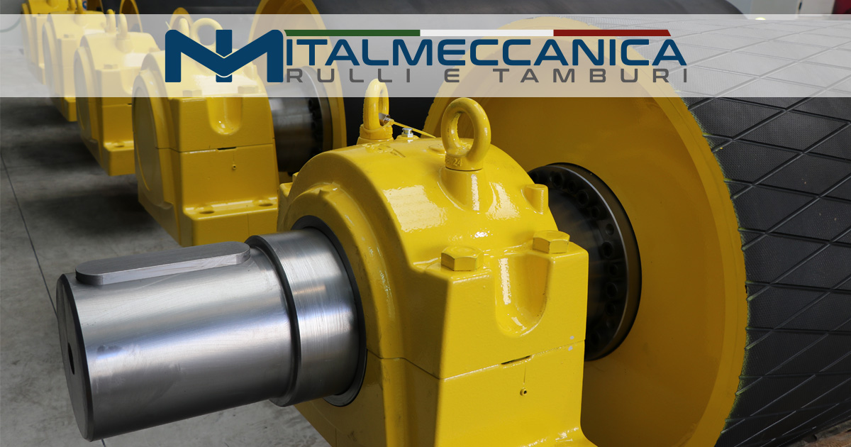 Rulli e tamburi per nastri trasportatori - ITALMECCANICA